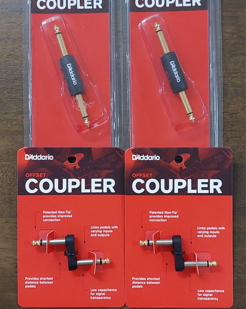 D'Addario Coupler & Offset coupler (New), Hobbies & Toys, Music & Media ...