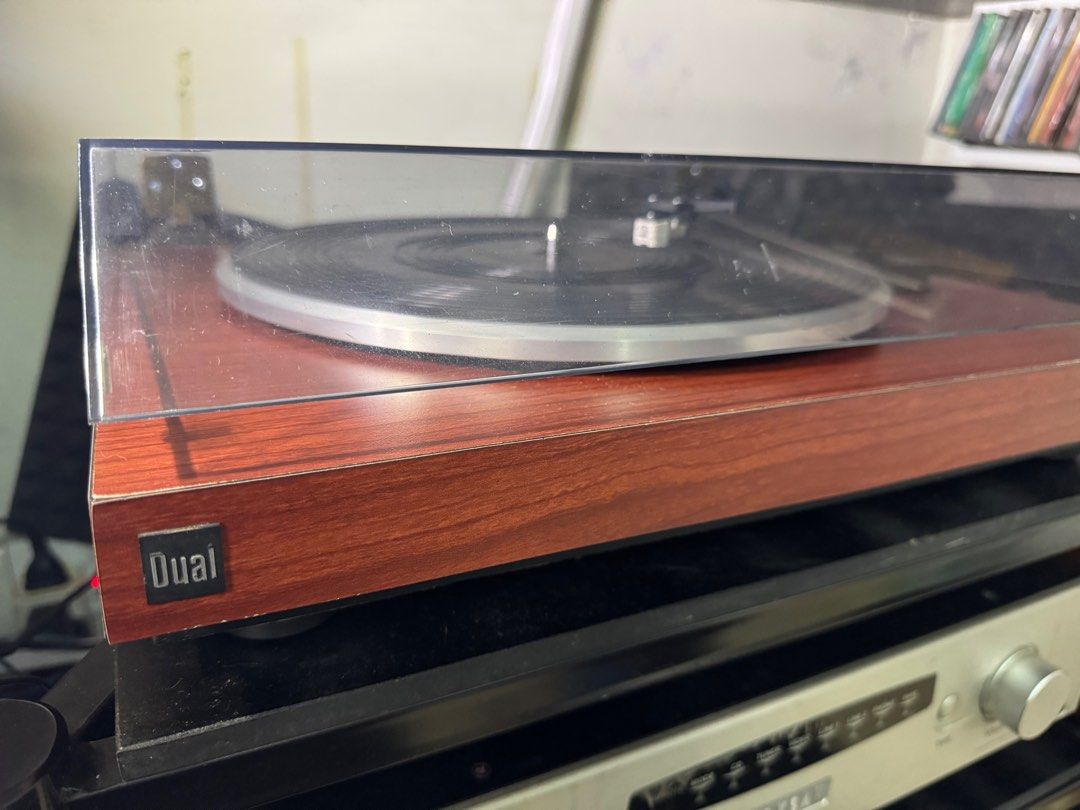 DUAL CS 410 Turntable Rare color, Audio, Other Audio Equipment on Carousell