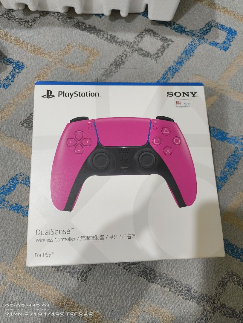 Dualsense PS5 NOVA PINK, Video Gaming, Gaming Accessories, Controllers on Carousell
