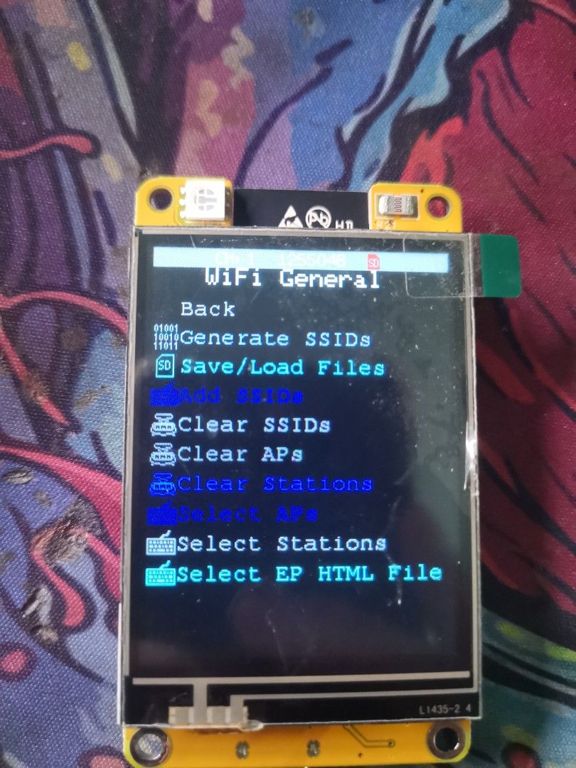 Esp32 Marauder With 2 4 Inch Touch Screen Audio Other Audio