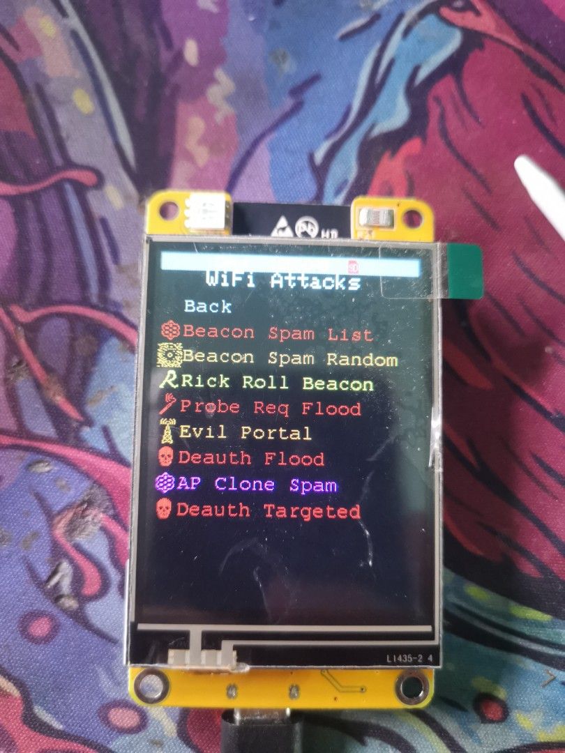 Esp32 Marauder With 2 4 Inch Touch Screen Audio Other Audio
