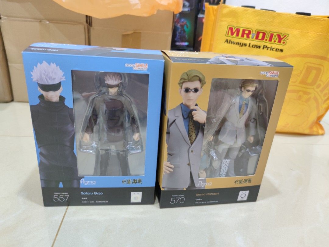 Figma Gojo and nanami set, Hobbies & Toys, Toys & Games on Carousell