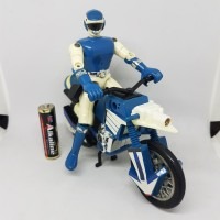 figure super sentai liveman blue dolphin set with bike, Toys ...