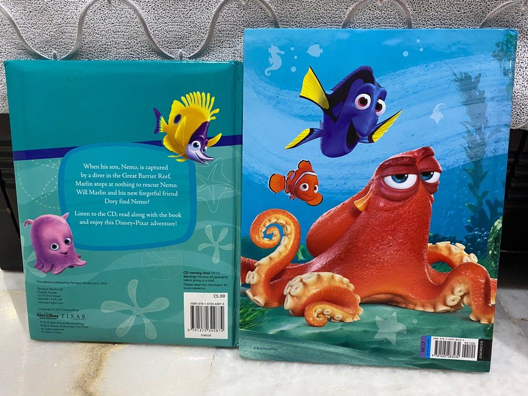 Finding Nemo and Finding Dory, Hobbies & Toys, Books & Magazines ...