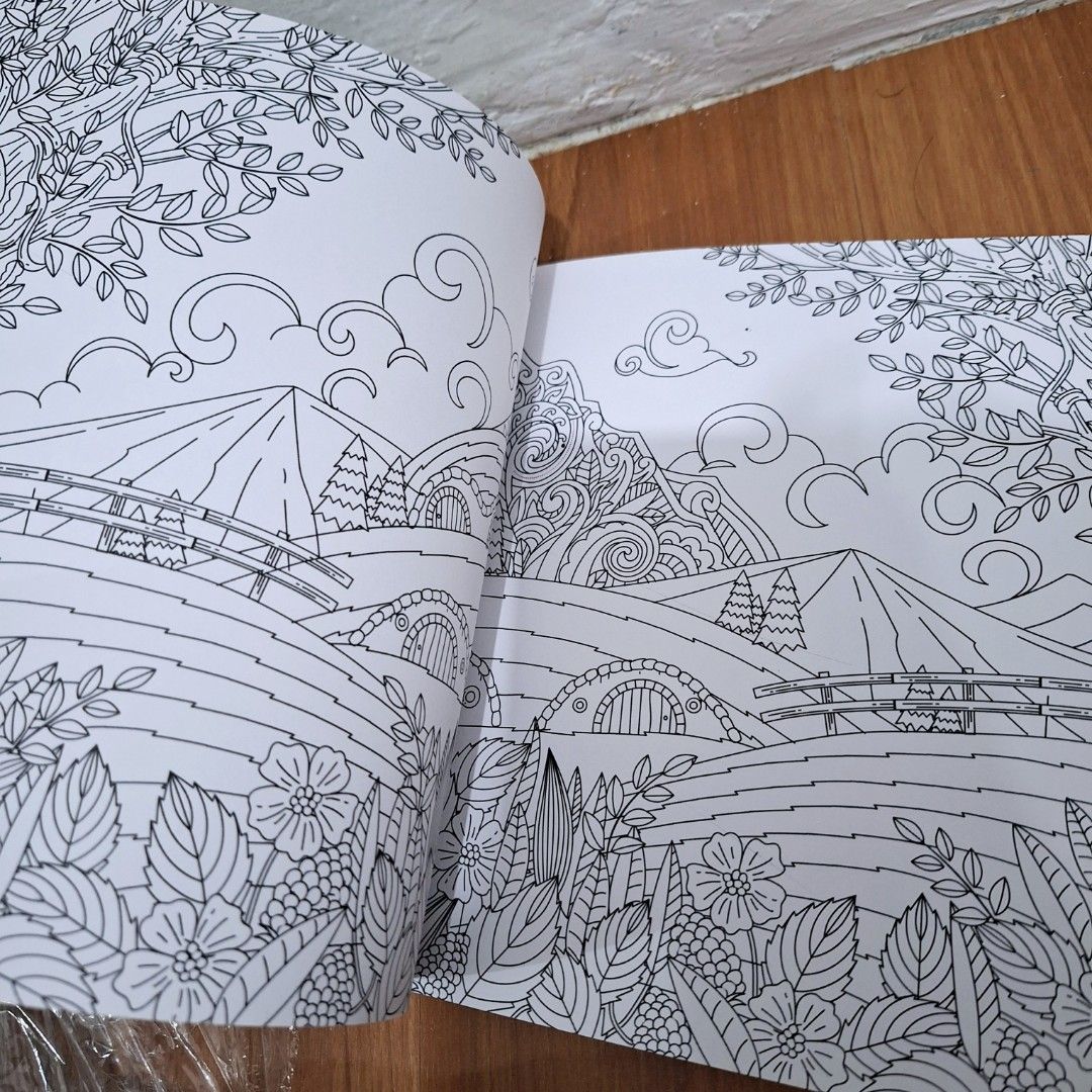 [FREE ONGKIR] Colouring Book For Adults / Buku Mewarnai Dewasa, Buku ...