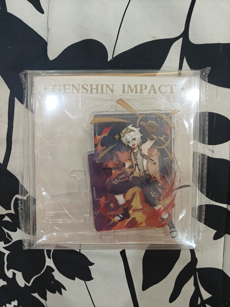 Genshin Impact TCG Phone Stand Bennet, Hobbies & Toys, Memorabilia ...