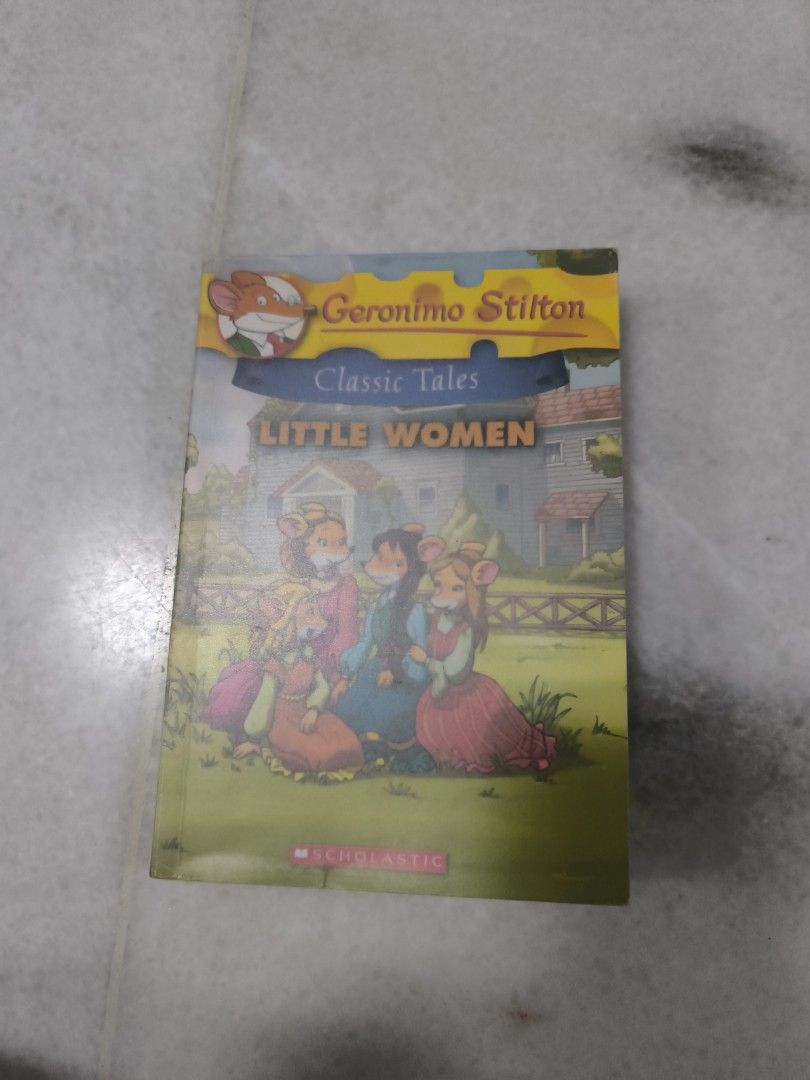 Geronimo Stilton - Classic Tales Little Women, Hobbies & Toys, Books ...
