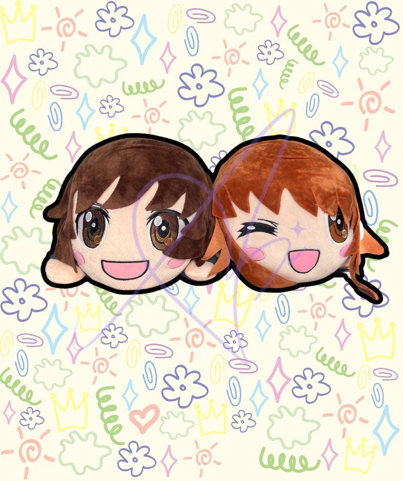 Girls und Panzer Miho Nishizumi & Yukari Akiyama Large Nesoberi Bundle ...