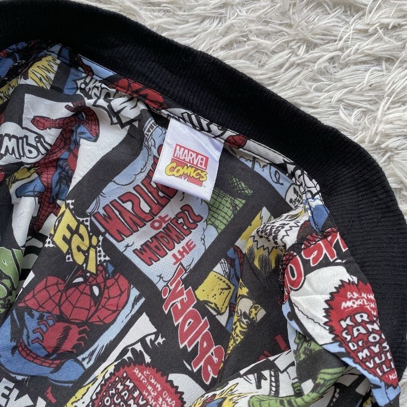 Go Spidey Spider-Man by Marvel Comics Japan Crop Jacket, Fesyen Wanita ...