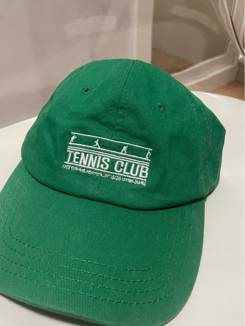Green Tennis Club Cap | athleisure aesthetic y2k tennis golf sporty ...