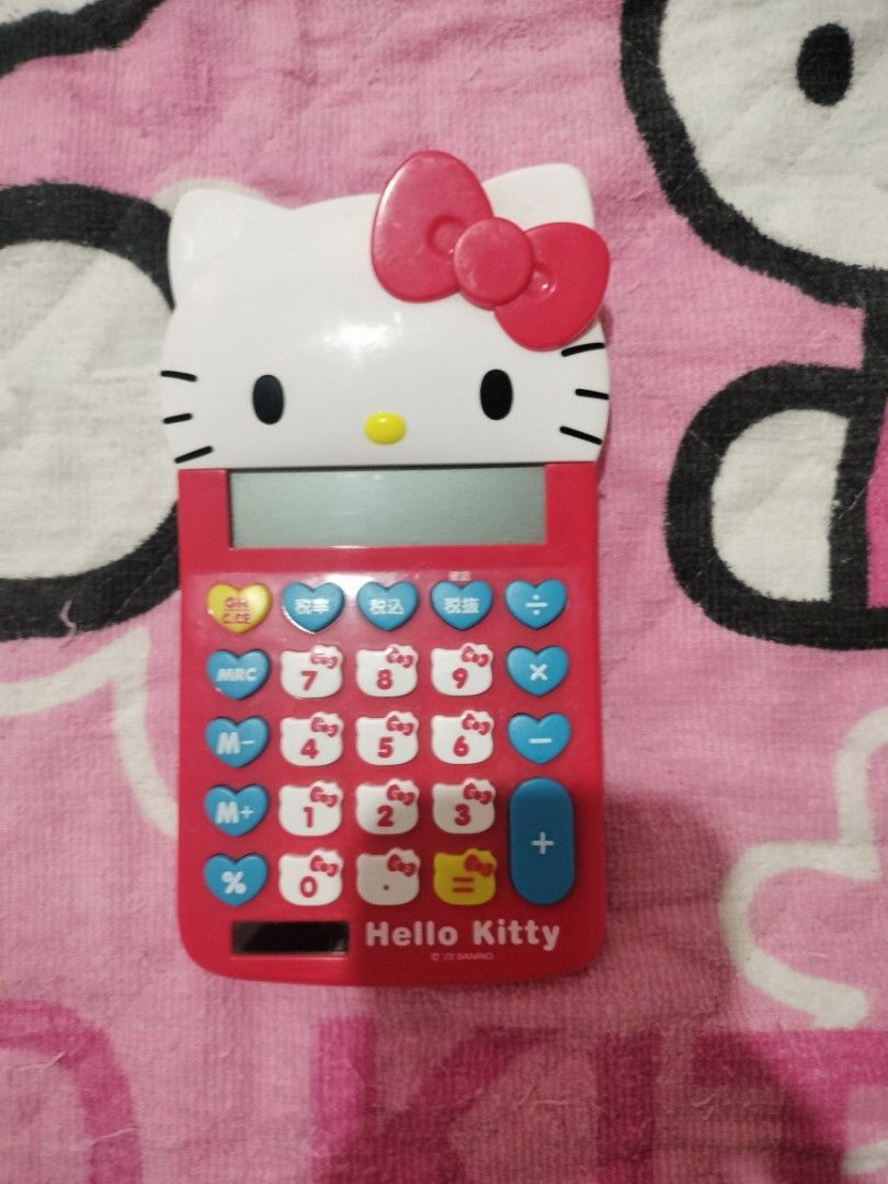 Hello Kitty Calculator, Hobbies & Toys, Stationary & Craft, Stationery ...
