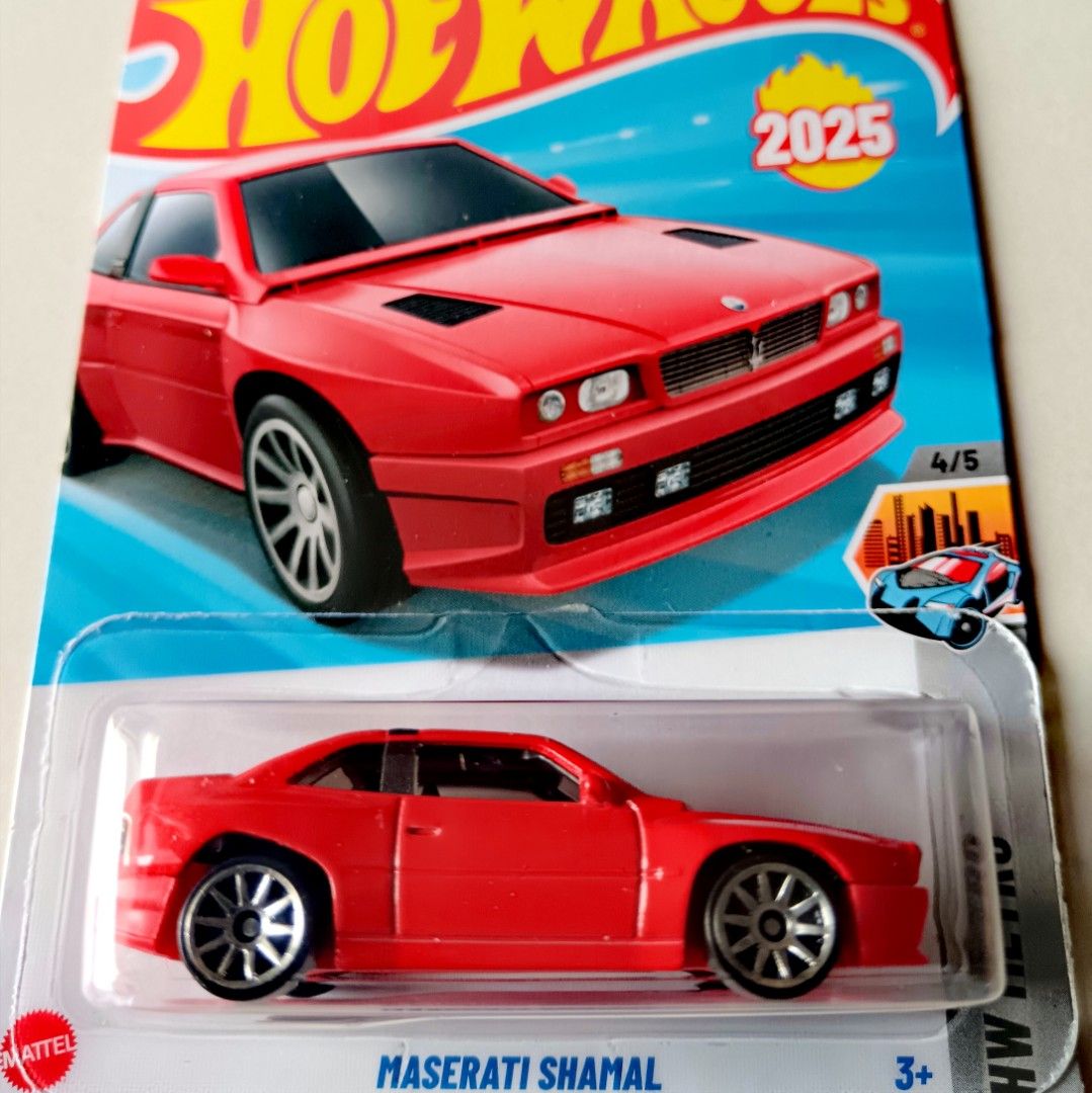 HOT WHEELS CASE C 2025 Maserati Shamal Diecast 1:64 Scale, Babies ...