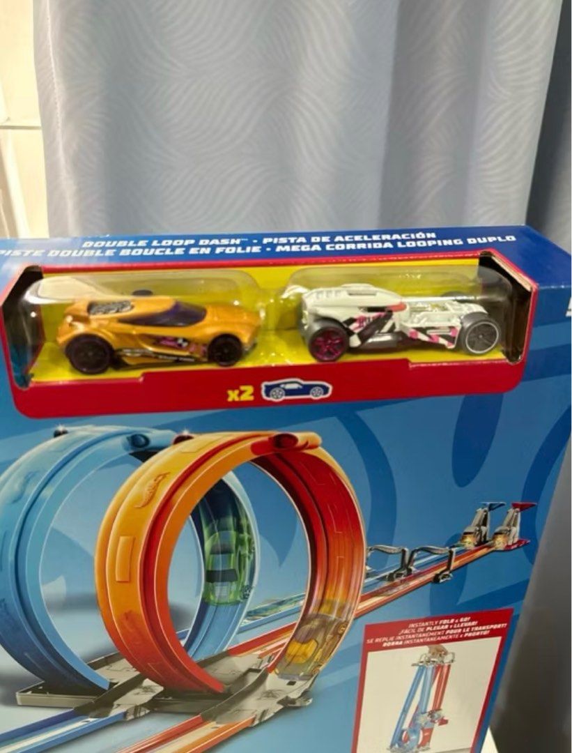 Hot wheels Double Loop Dash, Hobbies & Toys, Toys & Games on Carousell
