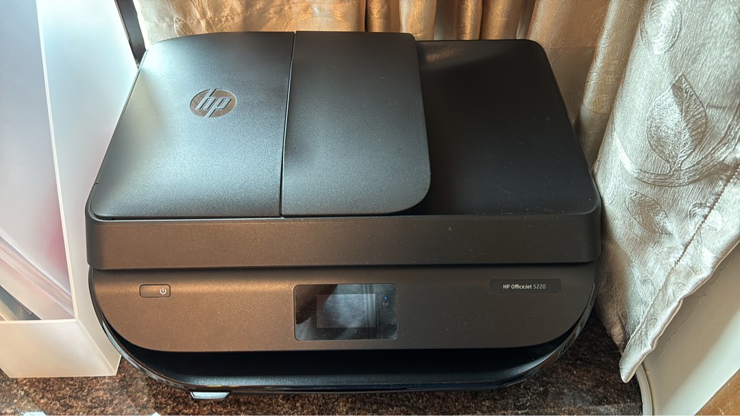 Inkjet printer scanner copier HP Office jet 5220, 電腦＆科技, 打印機及影印機 ...