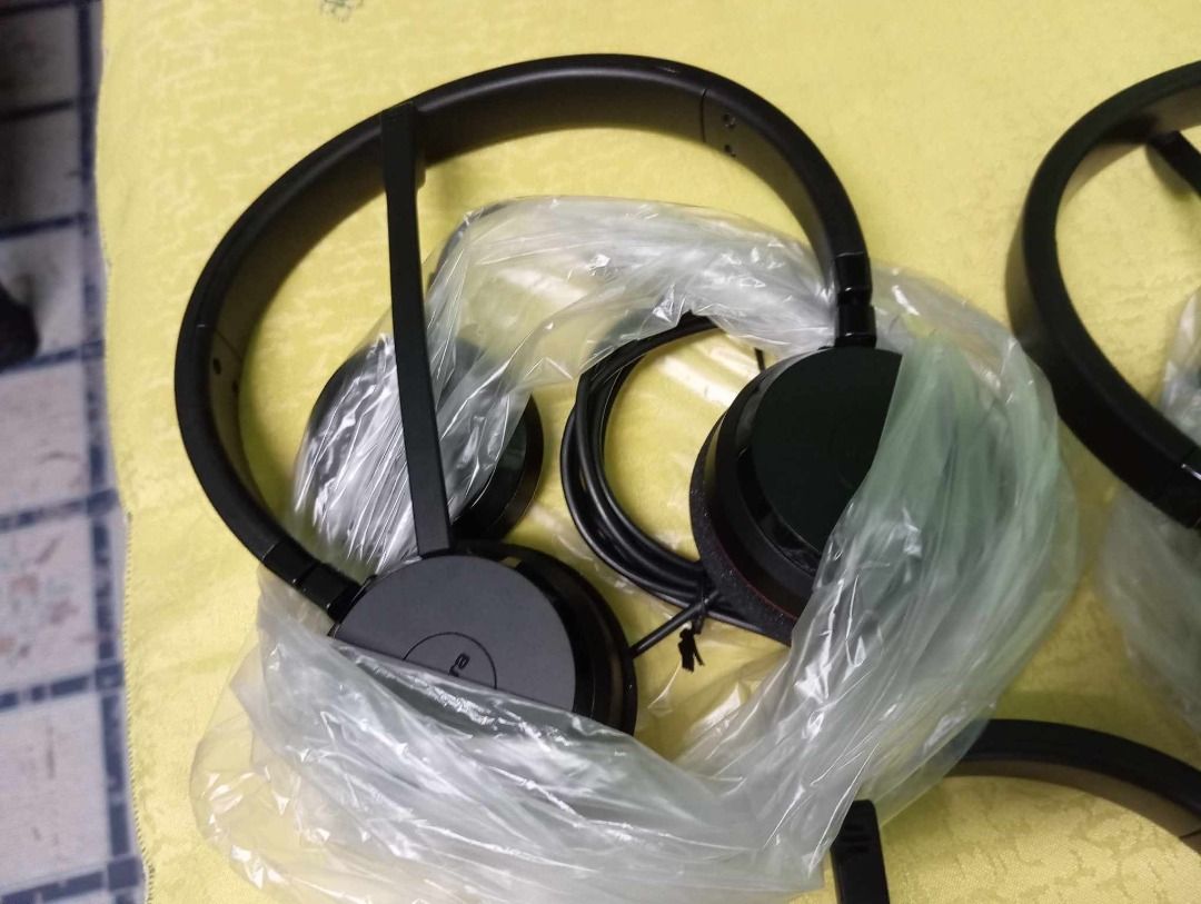 Jabra Evolve 20 UC Stereo Model HSC016 Noise Canceling USB Headset ...