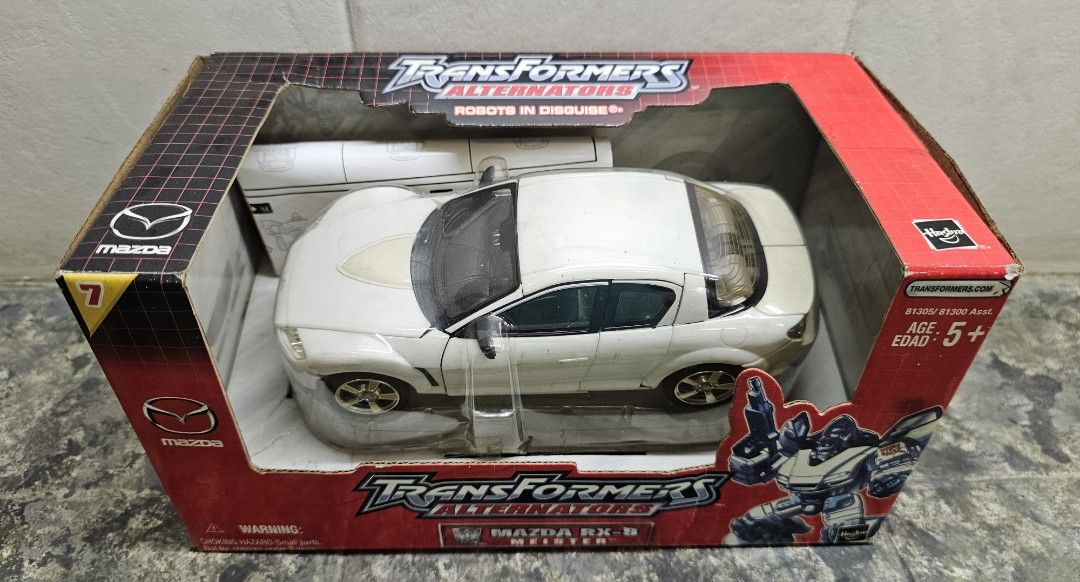 JAZZ MEISTER MAZDA RX-8 - 2004 Hasbro Transformers Alternators Series ...