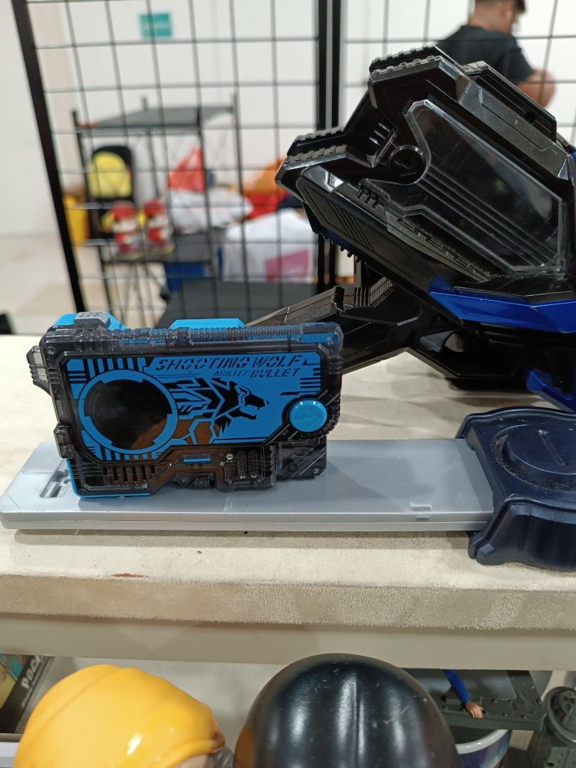 Kamen rider Vulcan DX Shot riser with Memorial Progrise key wolf and ...