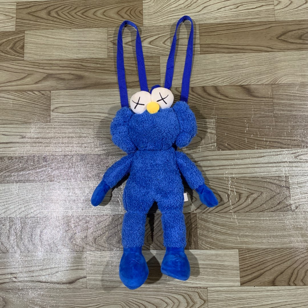 KAWS X BFF SESAME STREET STUFF TOY BAG, Hobbies & Toys, Toys & Games on ...