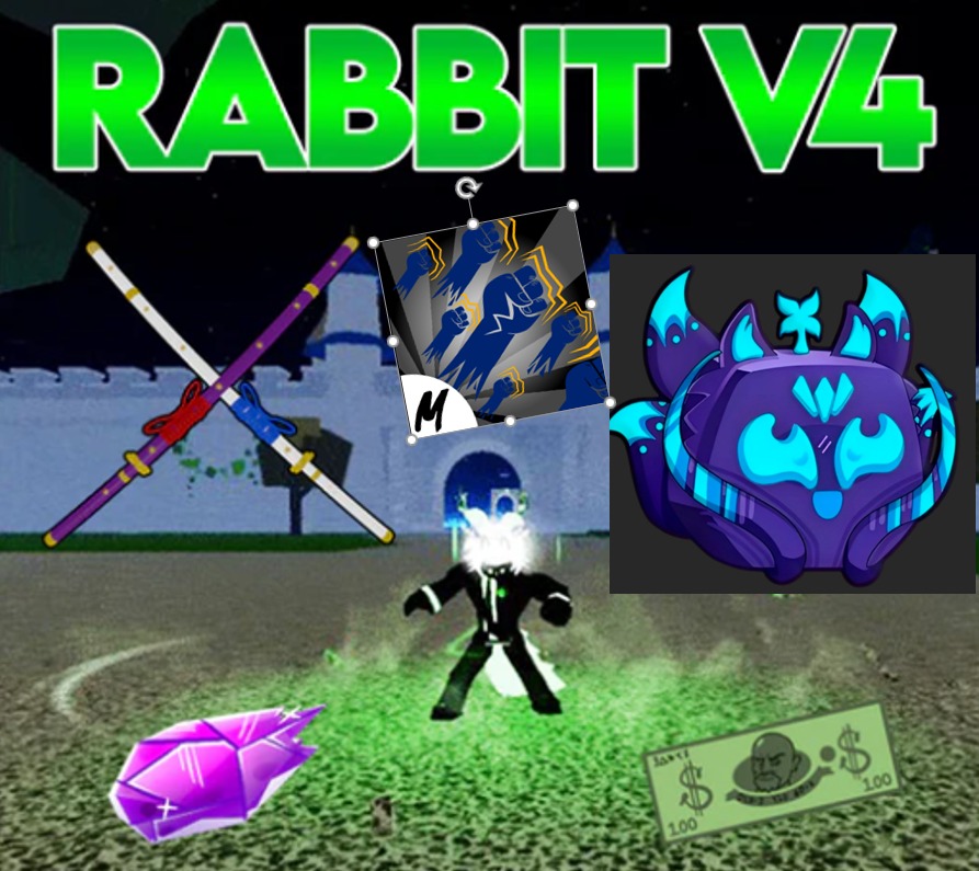 Kitsune + Mink V4 Full Gear + Random mythical sword+ Godhuman Blox ...