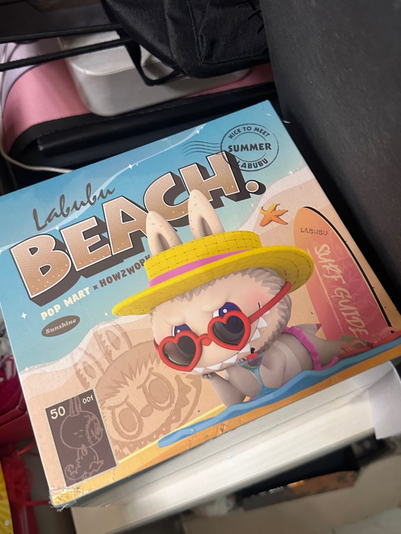Labubu beach, Hobbies & Toys, Toys & Games on Carousell
