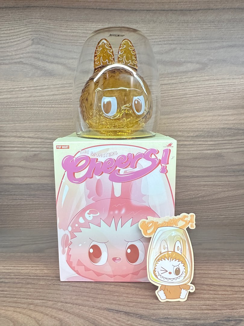 Labubu Cheers Cup (Warm Heart), Hobbies & Toys, Toys & Games on Carousell