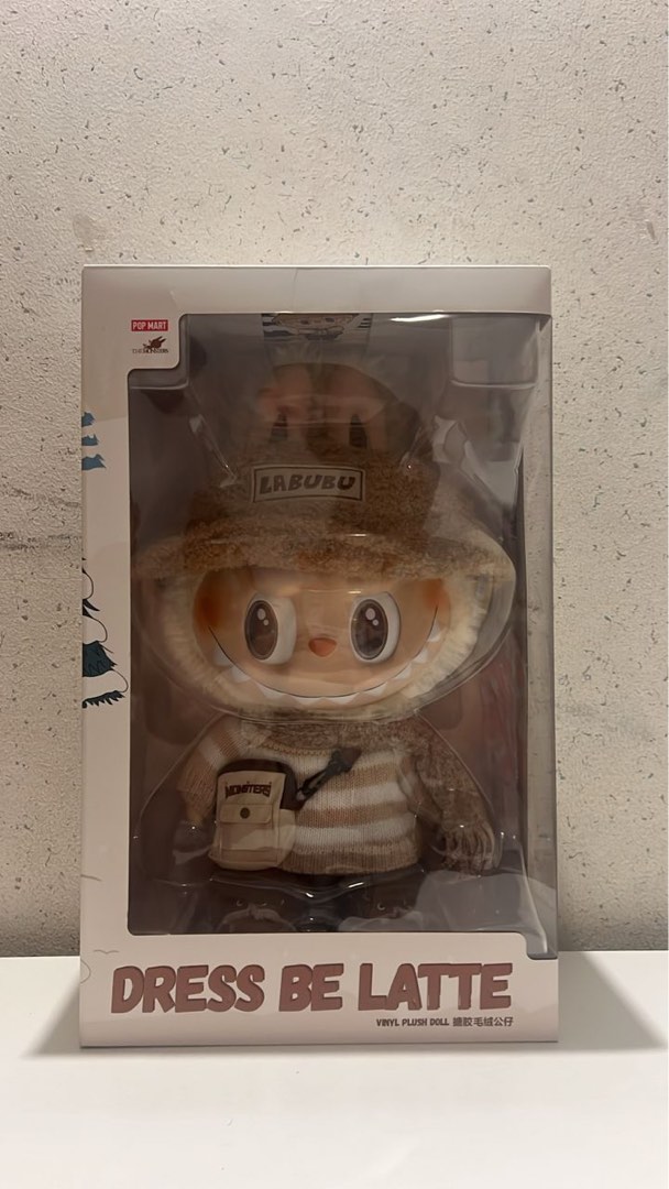 LABUBU DRESS BE LATTE ( Ready stock & sealed), Hobbies & Toys, Toys ...