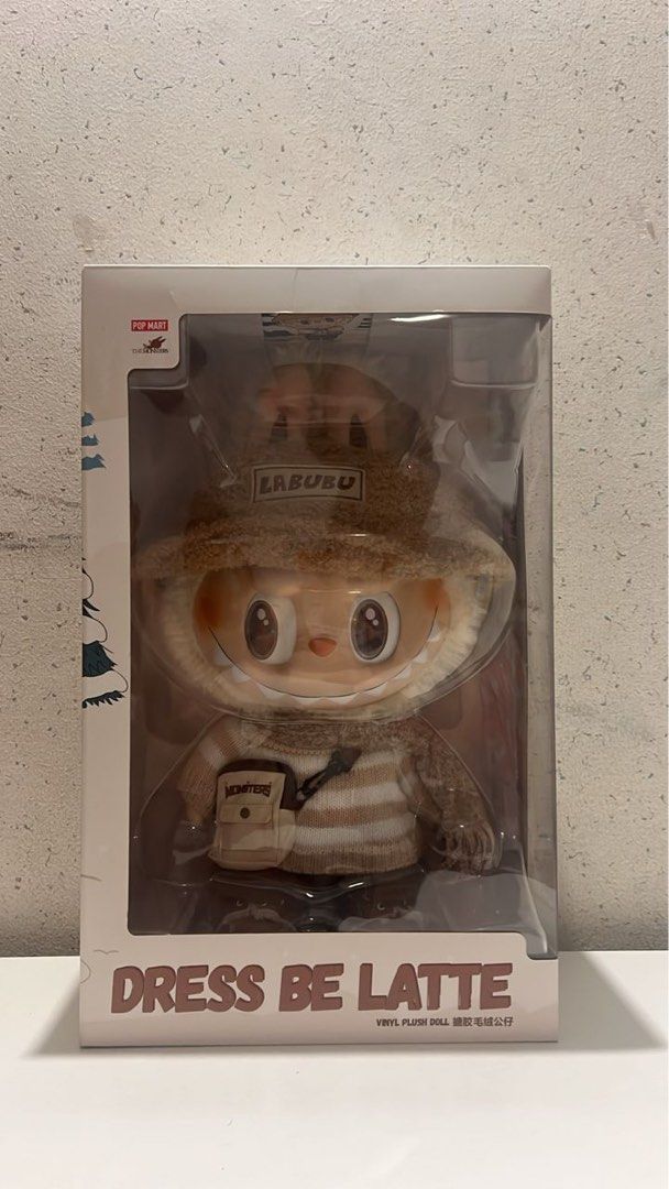 LABUBU DRESS BE LATTE ( Ready stock & sealed), Hobbies & Toys, Toys ...