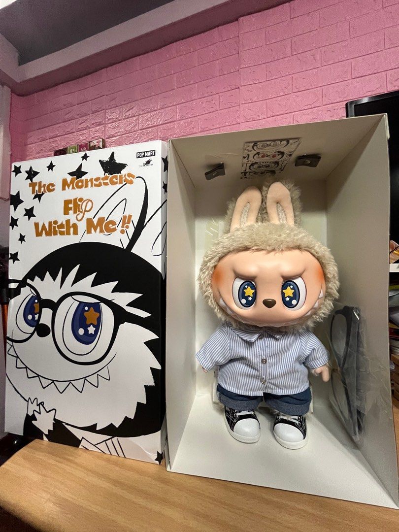 Pop mart Brand New Labubu- Flip with Me, Hobbies & Toys, Toys & Games ...