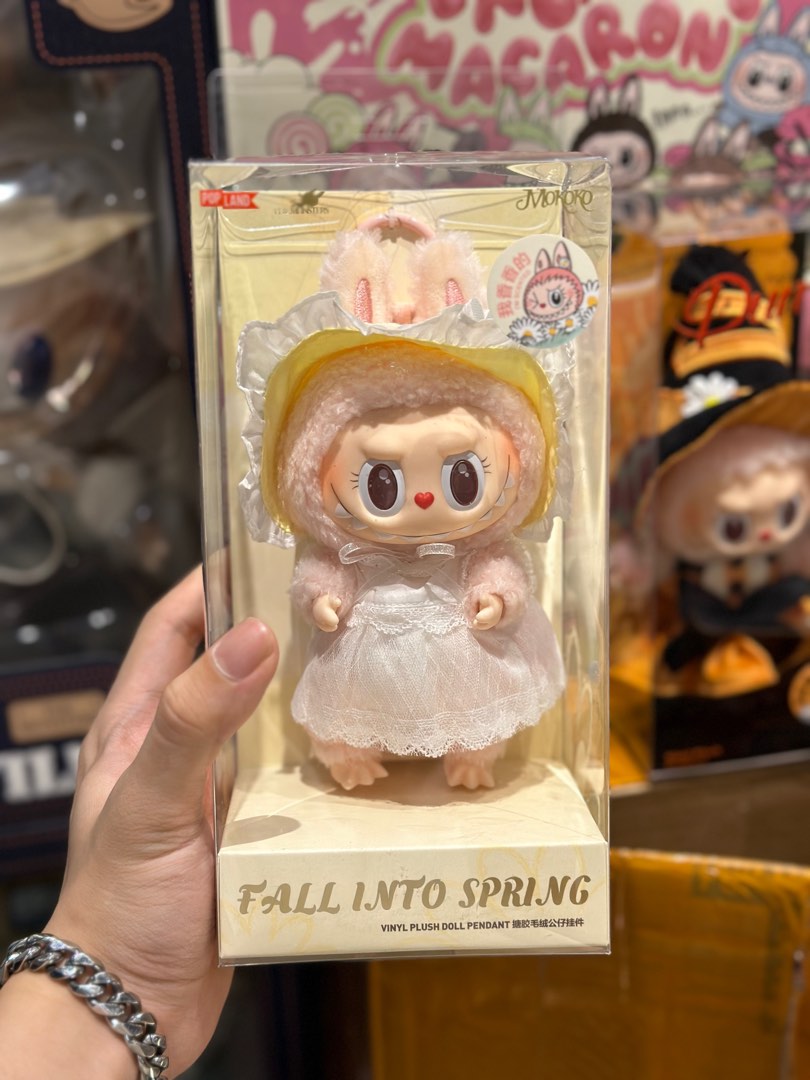 Labubu Mokoko Fall Into Spring, Hobbies & Toys, Toys & Games on Carousell