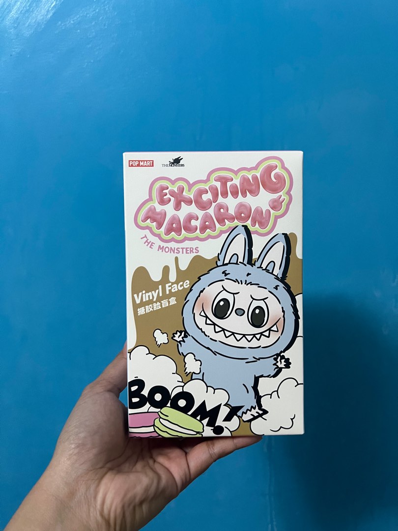 Labubu v1 Sesame Bean (Gray), Hobbies & Toys, Toys & Games on Carousell