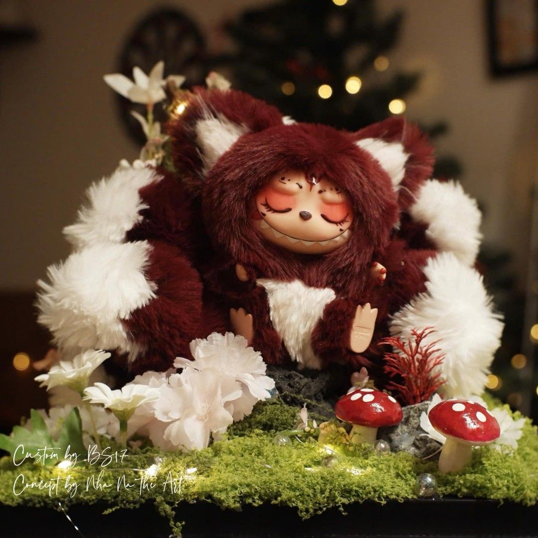 Labubu v2 - Customised nine tailed fox labubu v2 ZIZI, Hobbies & Toys ...