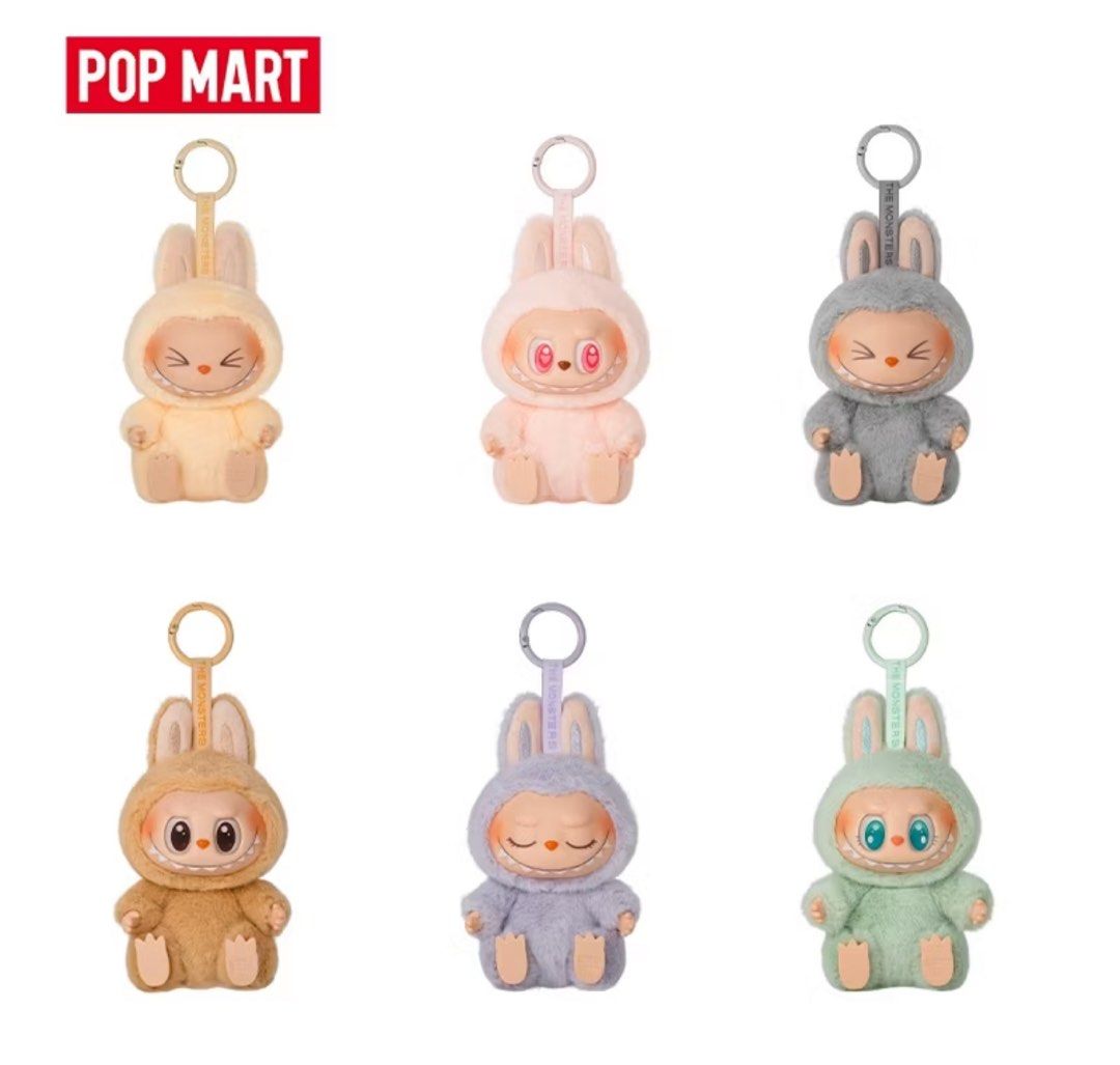 Labubu V2 keychain, Hobbies & Toys, Toys & Games on Carousell