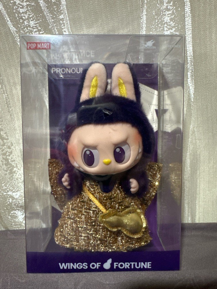 Labubu (Wings of Fortune), Hobbies & Toys, Toys & Games on Carousell