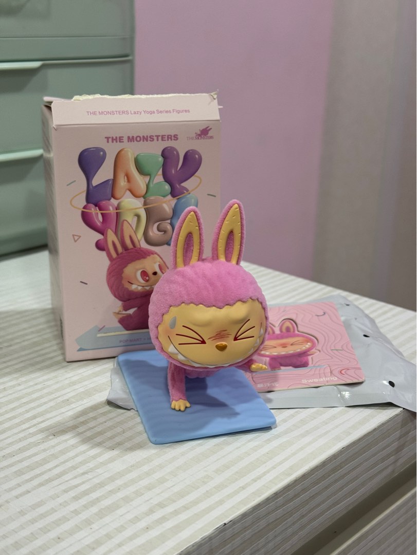 Labubu Yoga, Hobbies & Toys, Toys & Games on Carousell