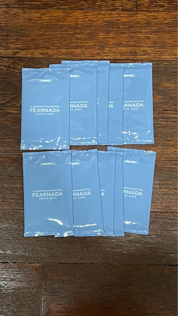 LE SSERAFIM Fearnada Japan 2024 Trading Card PCs 10 Pack LESSERAFIM ...