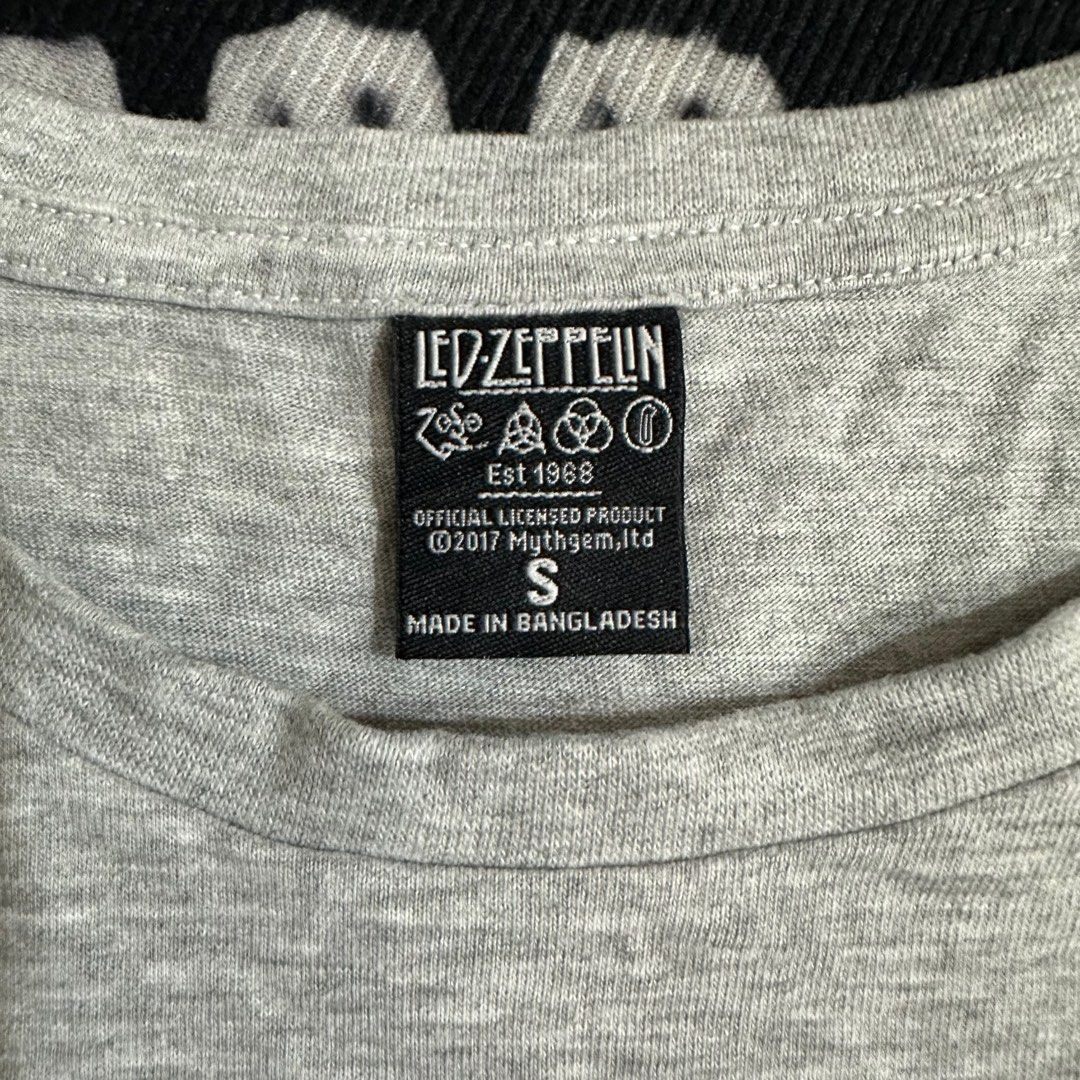 Led Zeppelin Official merch, Men's Fashion, Tops & Sets, Tshirts & Polo ...