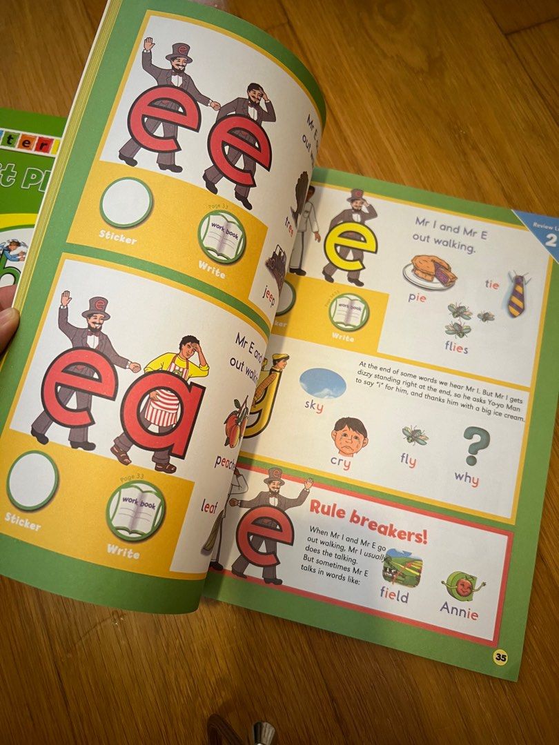 全新Letterland fix-it phonics level 3 student book Book 1 and book 2, 興趣及 ...