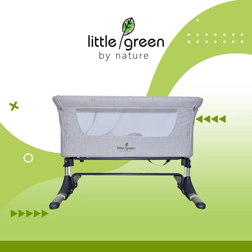 Little green baby mini bed & soft bed white mesh, Babies & Kids, Baby ...