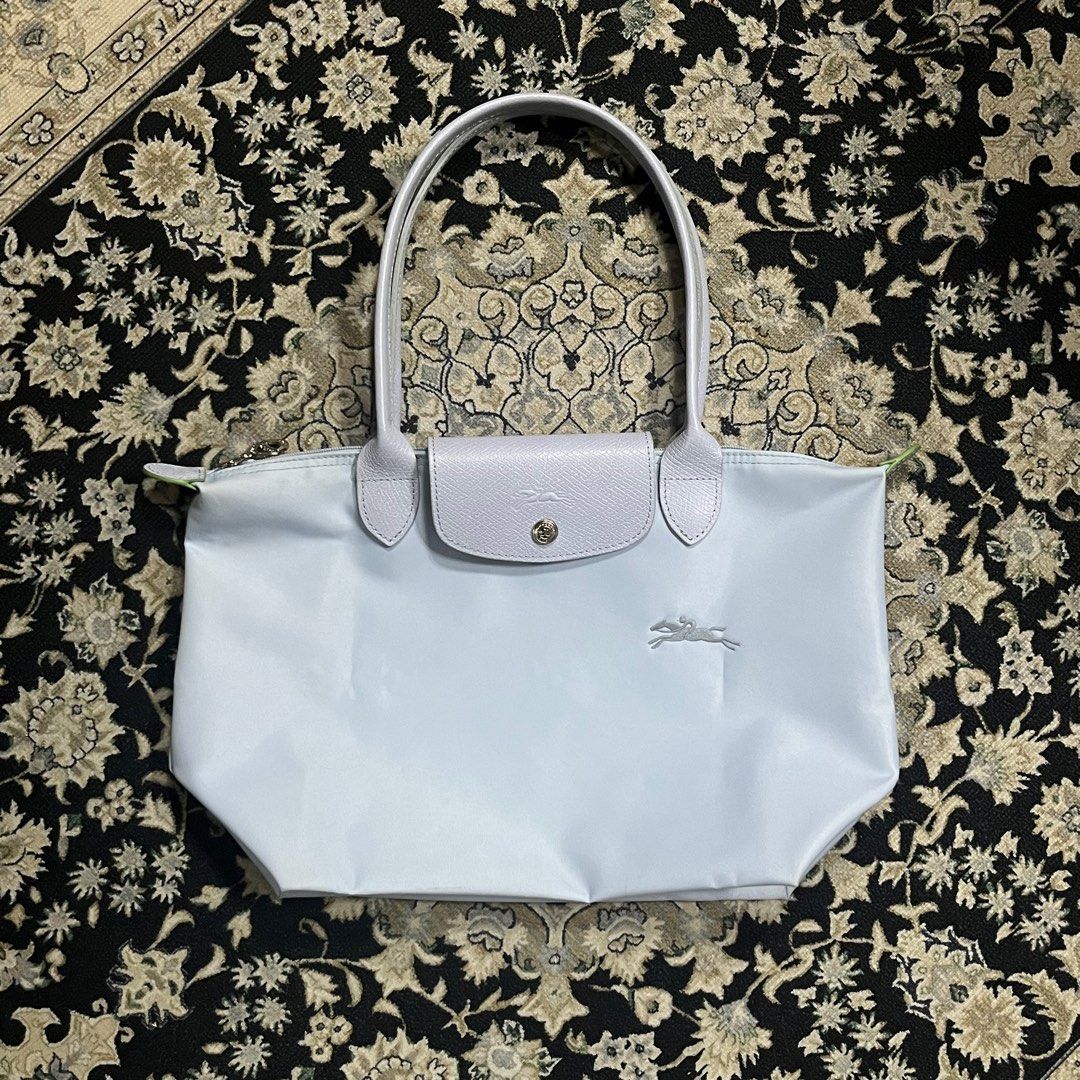 Longchamp Le Pliage - Sky Blue, Luxury, Bags & Wallets on Carousell