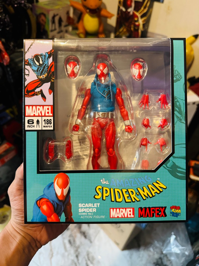 MAFEX SCARLET- SPIDERMAN, Hobbies & Toys, Toys & Games on Carousell