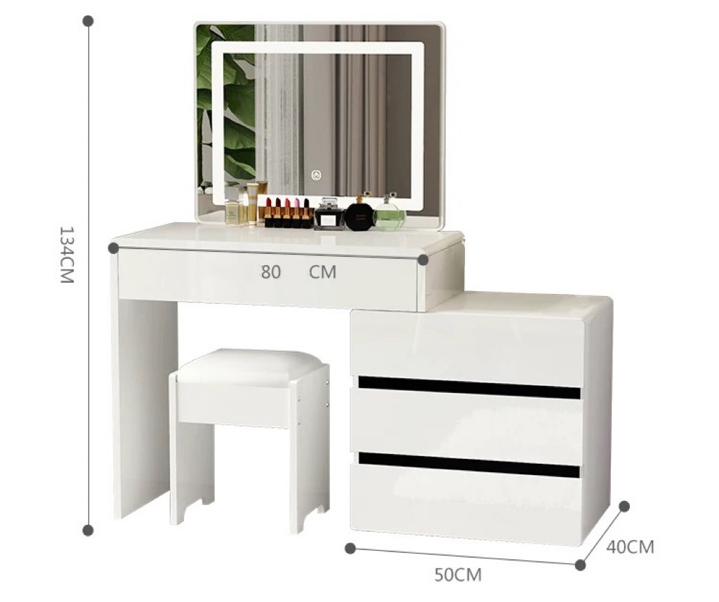 Make Up Dressing Table With Mirror, Furniture & Home Living, Furniture ...