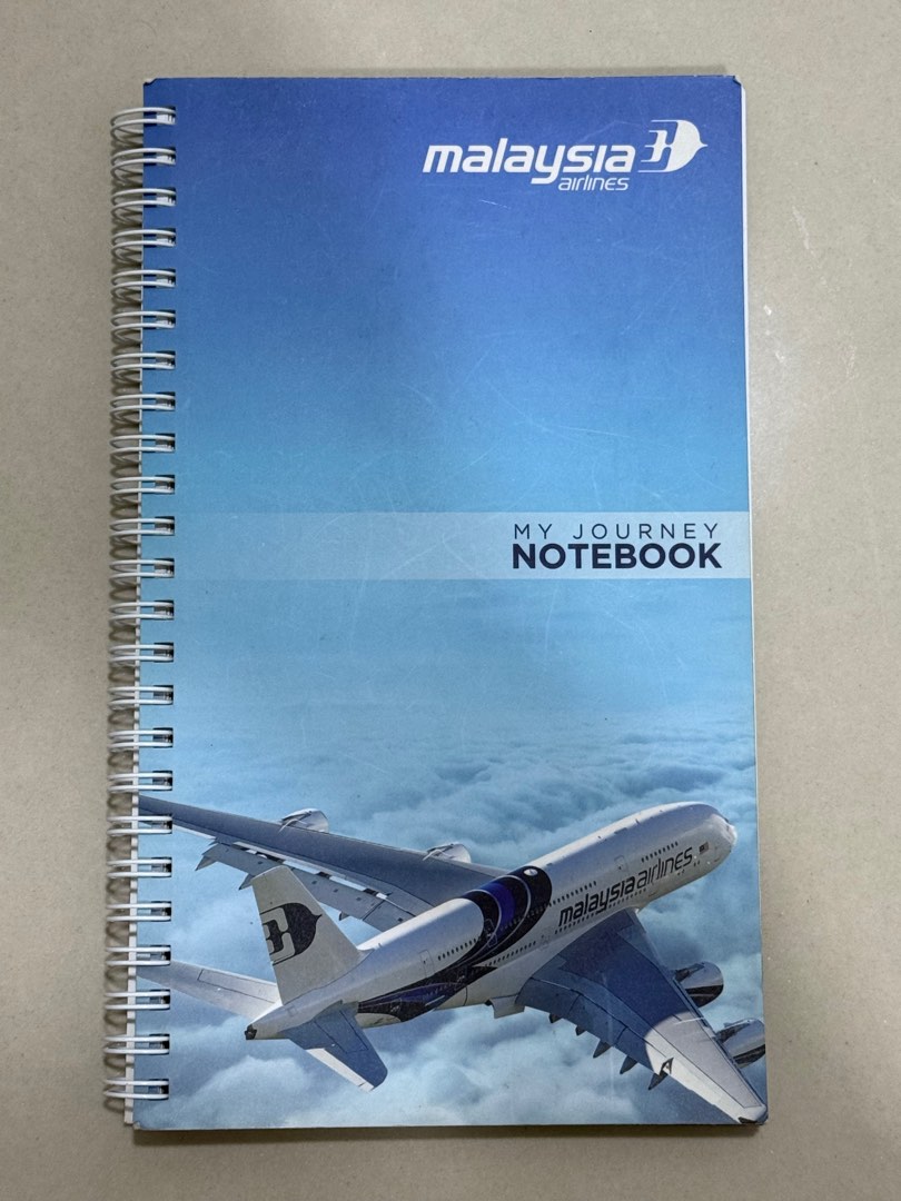 Malaysia Airlines Notebook, Hobbies & Toys, Collectibles & Memorabilia ...