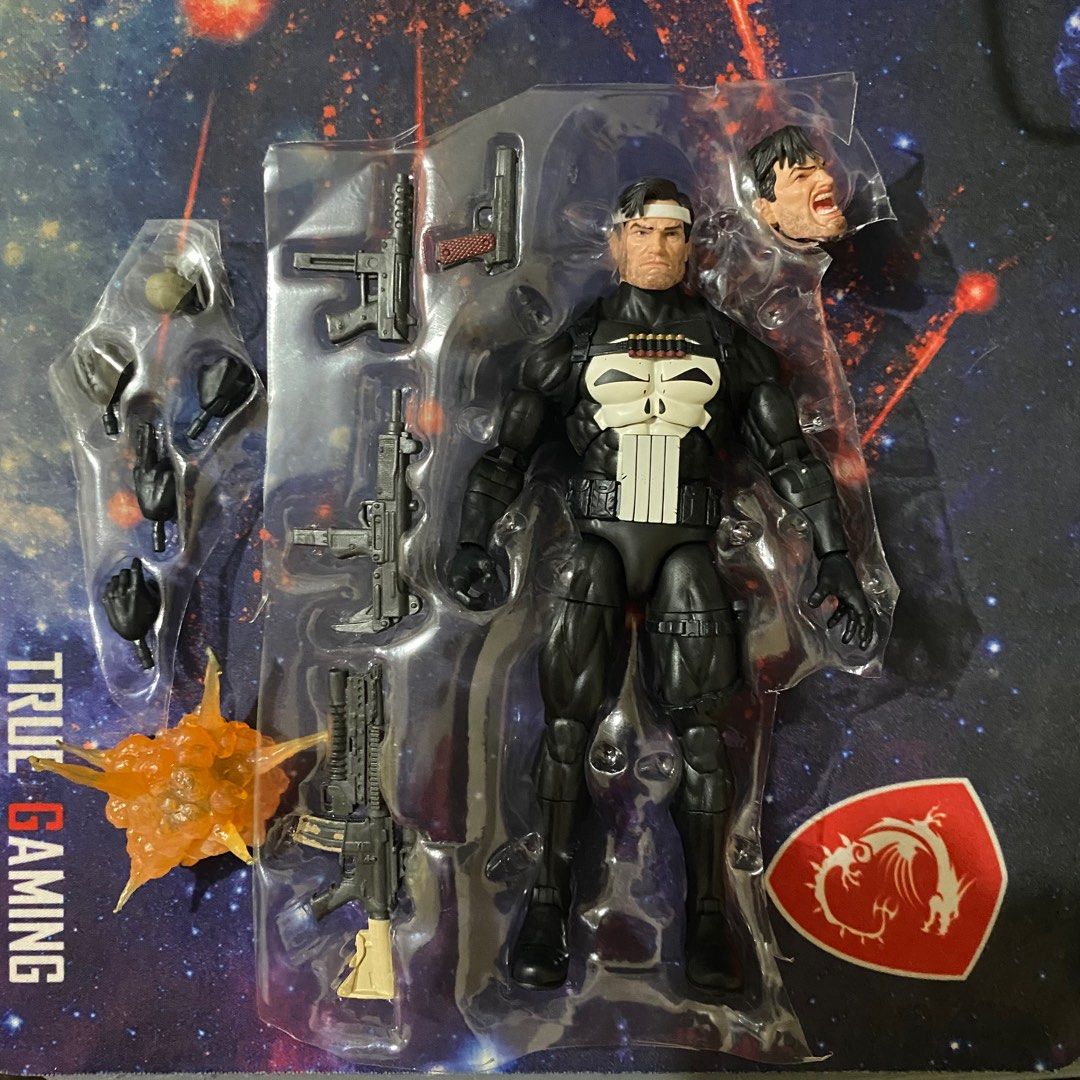 Marvel Legends Punisher from 2-Pack Back on Clam Complete, Hobbies ...