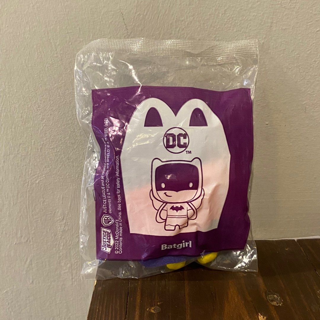 McDonald's Mcd Mcdonalds Happy Meal Toys DC Superheroes Plush Justice ...