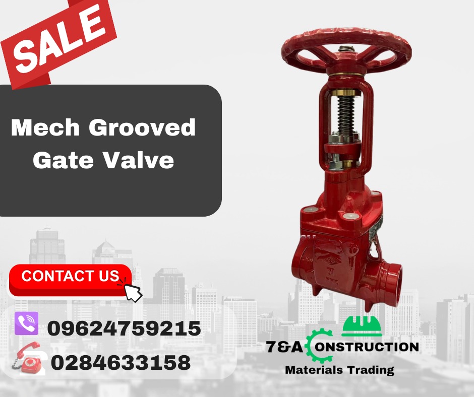 Mech Grooved Gate Valve, Commercial & Industrial, Construction Tools ...