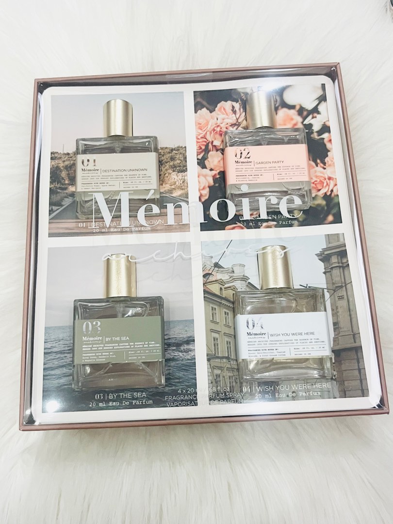 Memoire Discover Fragrance Palette Set, Beauty & Personal Care ...