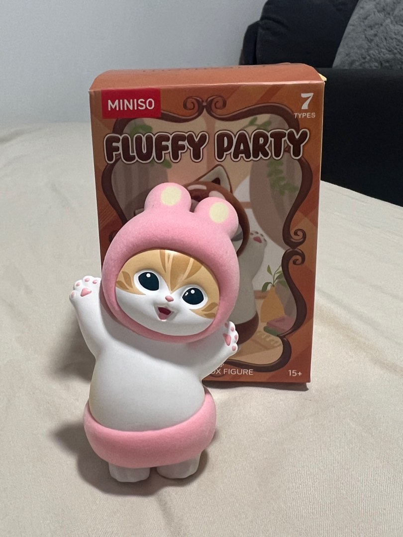 mofusand fluffy party bunny blind box gift, Hobbies & Toys, Toys ...