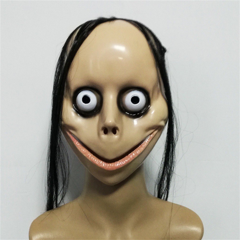 Momo mask scarry mask, Announcements on Carousell
