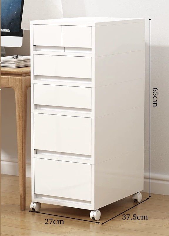 Muji style trolley cabinet, Furniture & Home Living, Furniture, Shelves ...