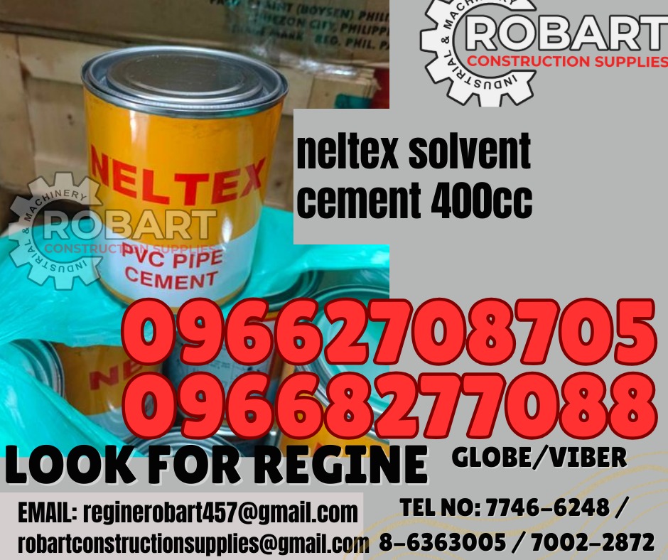 neltex solvent cement 400cc, Commercial & Industrial, Construction ...